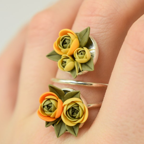Polymer Clay Ring - Etsy