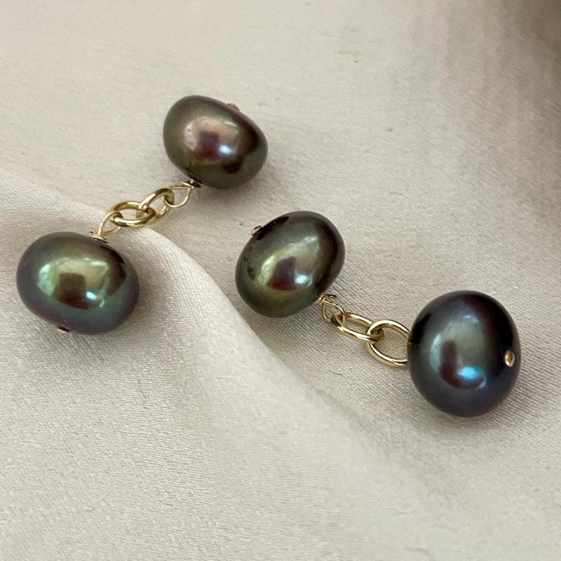 Solid Gold Cufflinks 9ct - Etsy