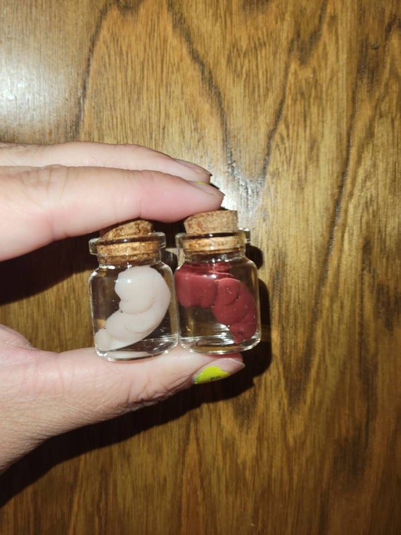 8 Week Silicone Memorial Fetus in Jar - Etsy