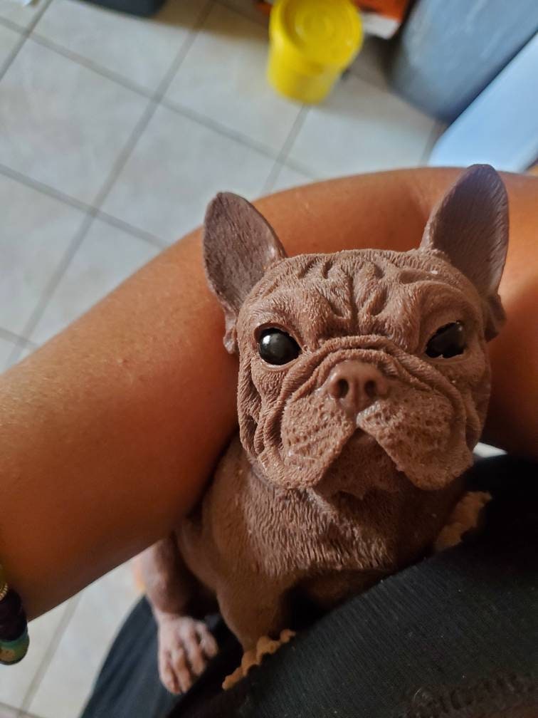 10 Full Body Silicone Frenchie Puppy Dog Open Eyes Cutie - Etsy
