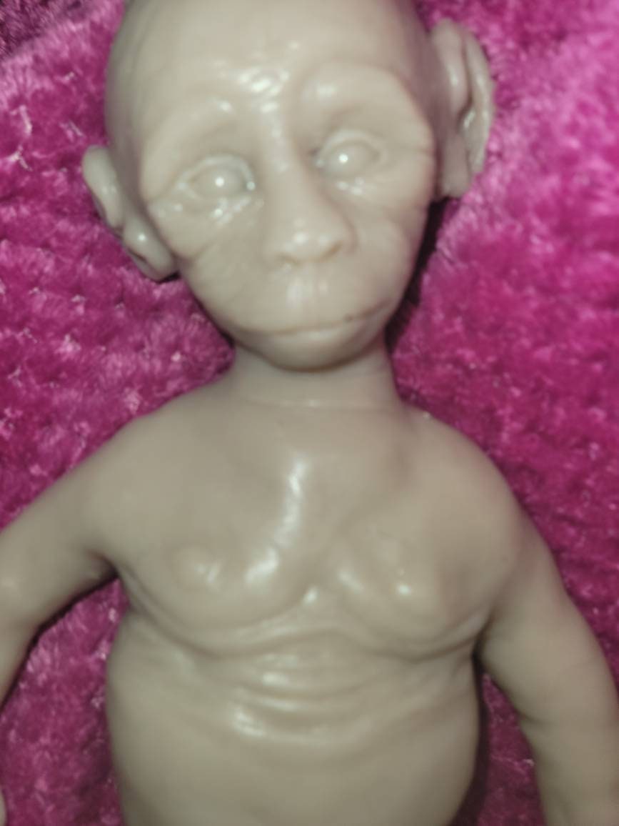 Full Body Silicone Baby Monkey Jack 15 Macaque - Etsy