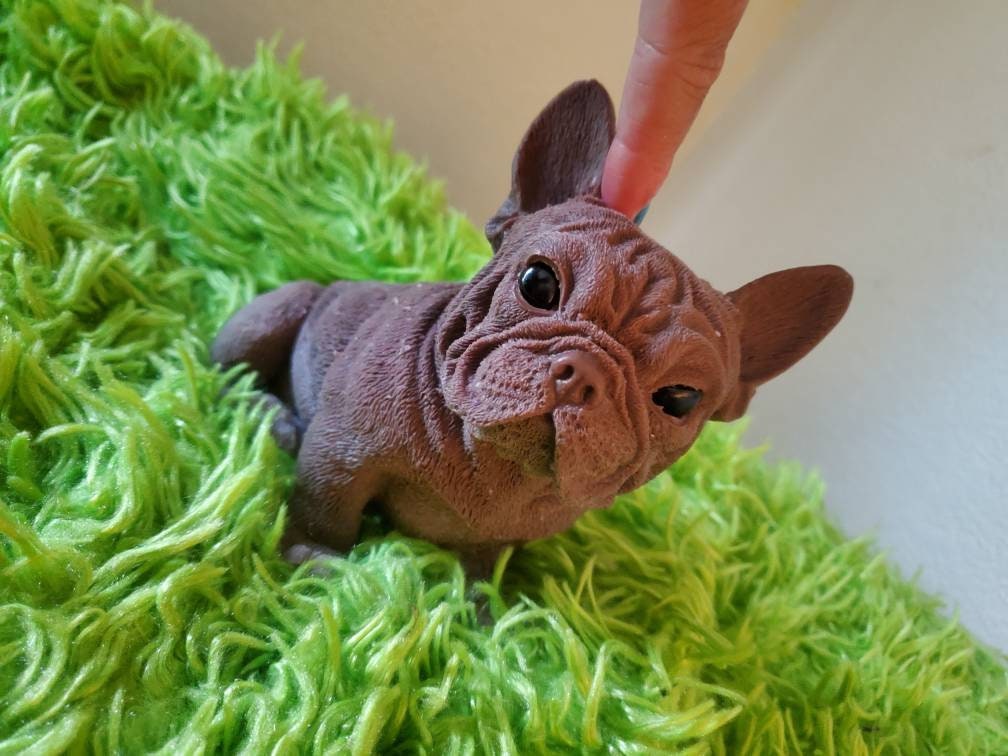 10 Full Body Silicone Frenchie Puppy Dog Open Eyes Cutie - Etsy
