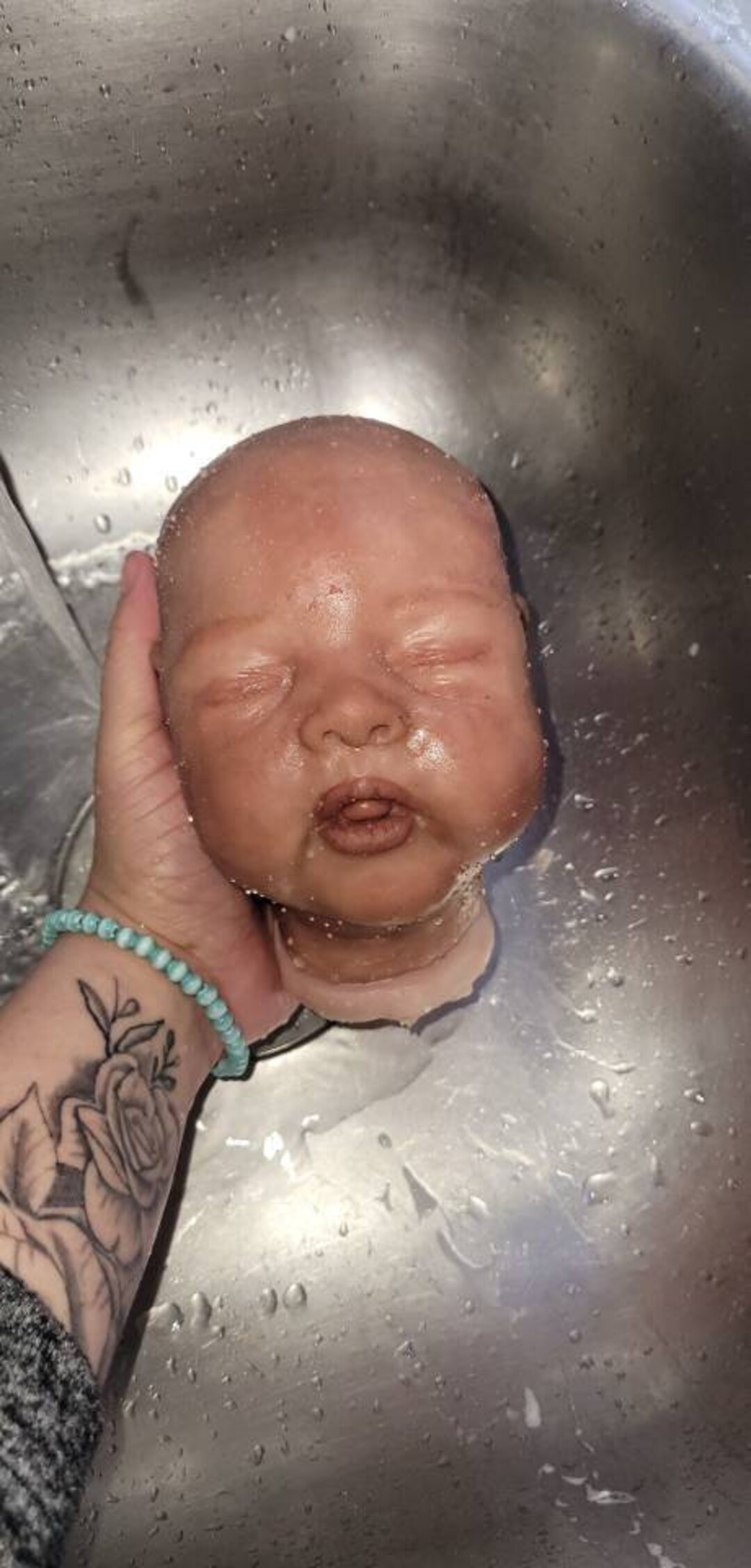 Silicone Baby Head Irie for 20" Cloth Body by Chantel - Etsy