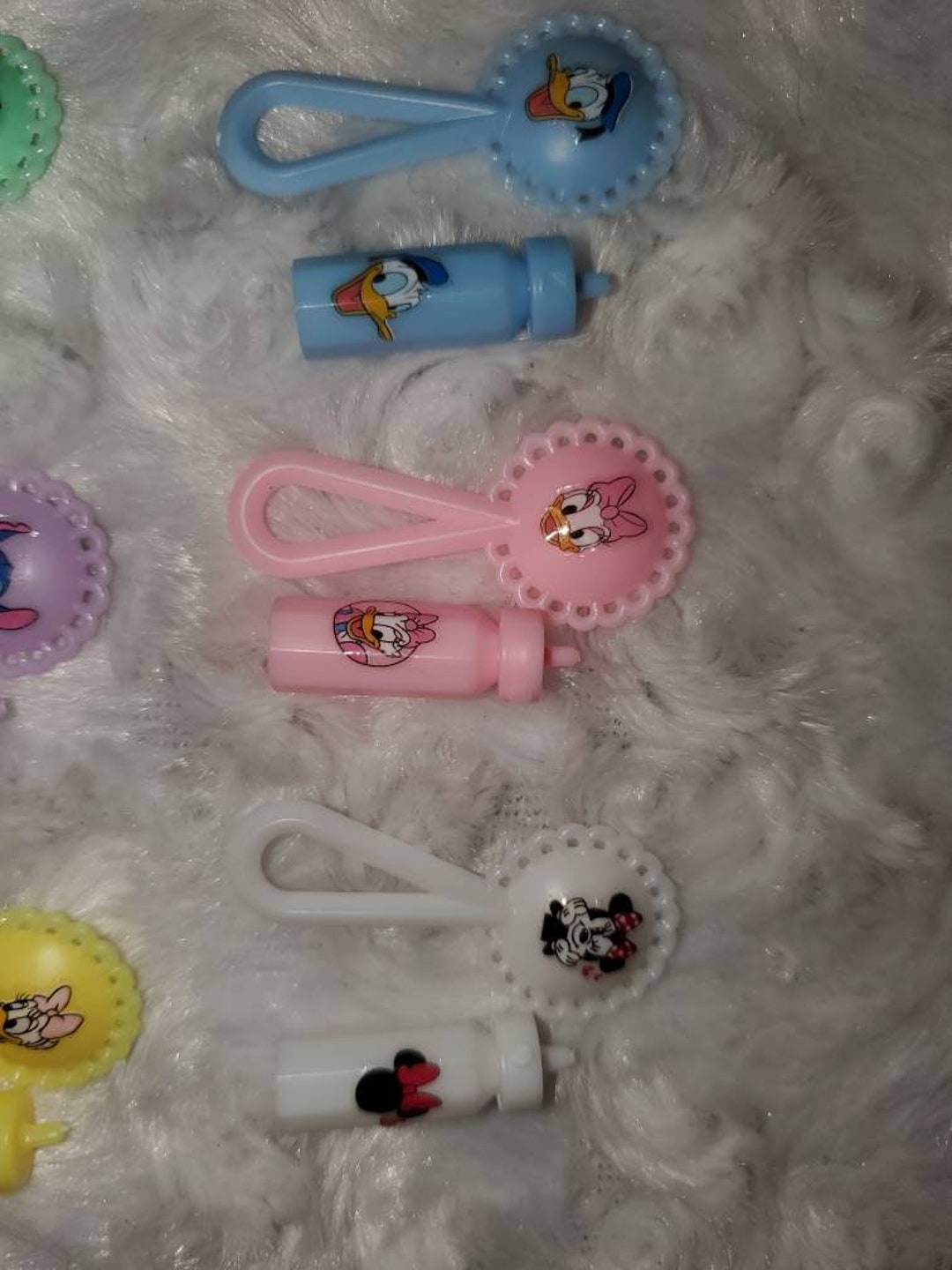 Miniature Bottle and Rattle for Micro Preemie Silicone Babies or Reborn ...