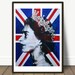 Queen Elizabeth II Pop Art Modern Poster Stylised Art No. 1 Modern Art ...