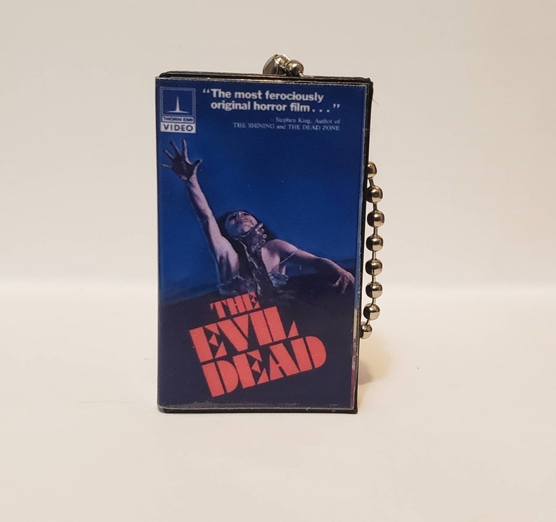 Favorite Horror VHS Movie Keychains - Scream - Halloween - Evil Dead ...