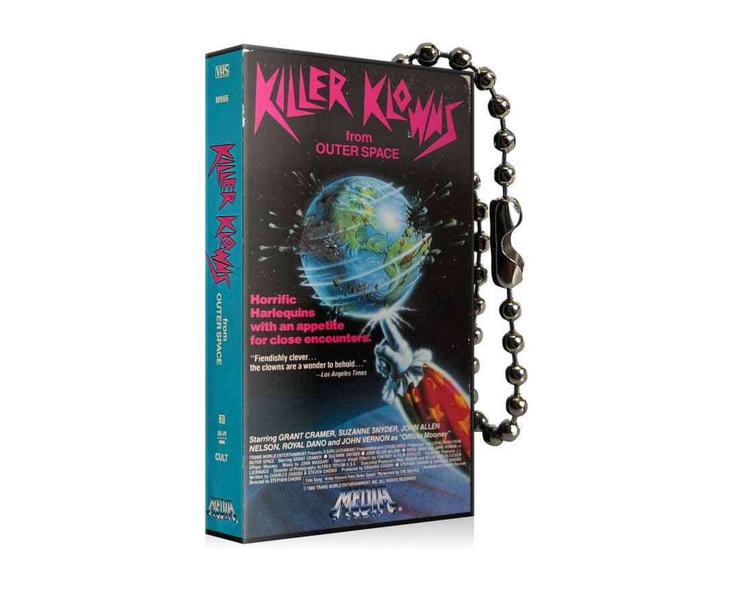Killer Klowns Movie VHS Keychain - Etsy