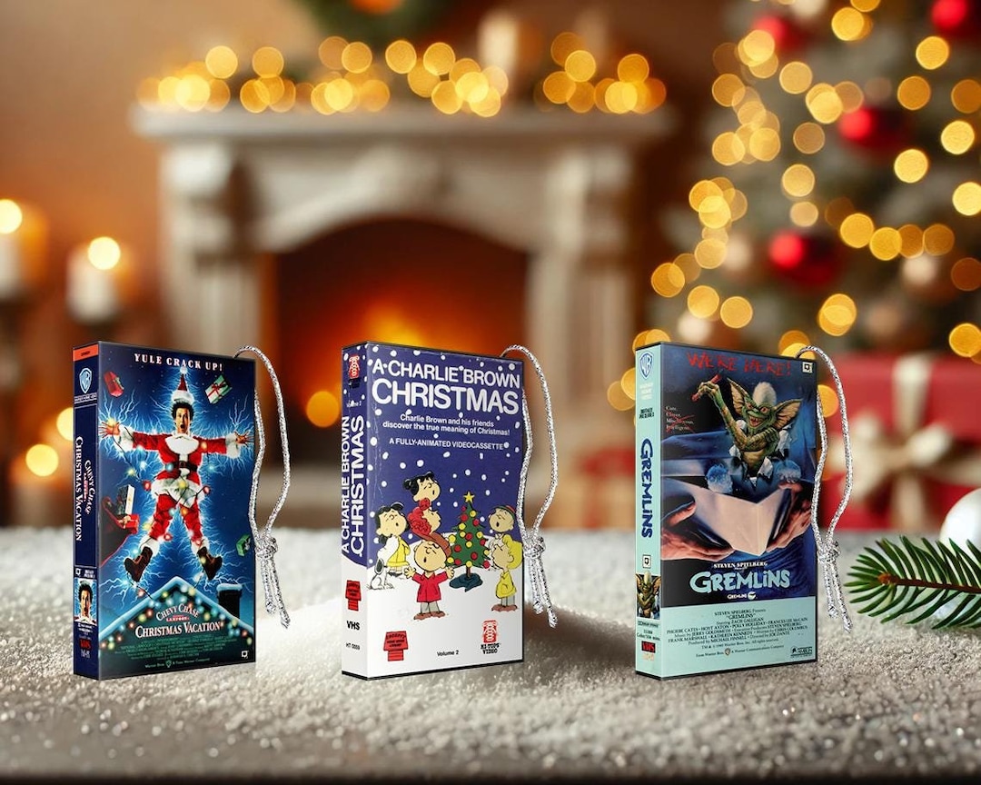 VHS Christmas Ornaments - Gifted Movie Ornament - - Etsy