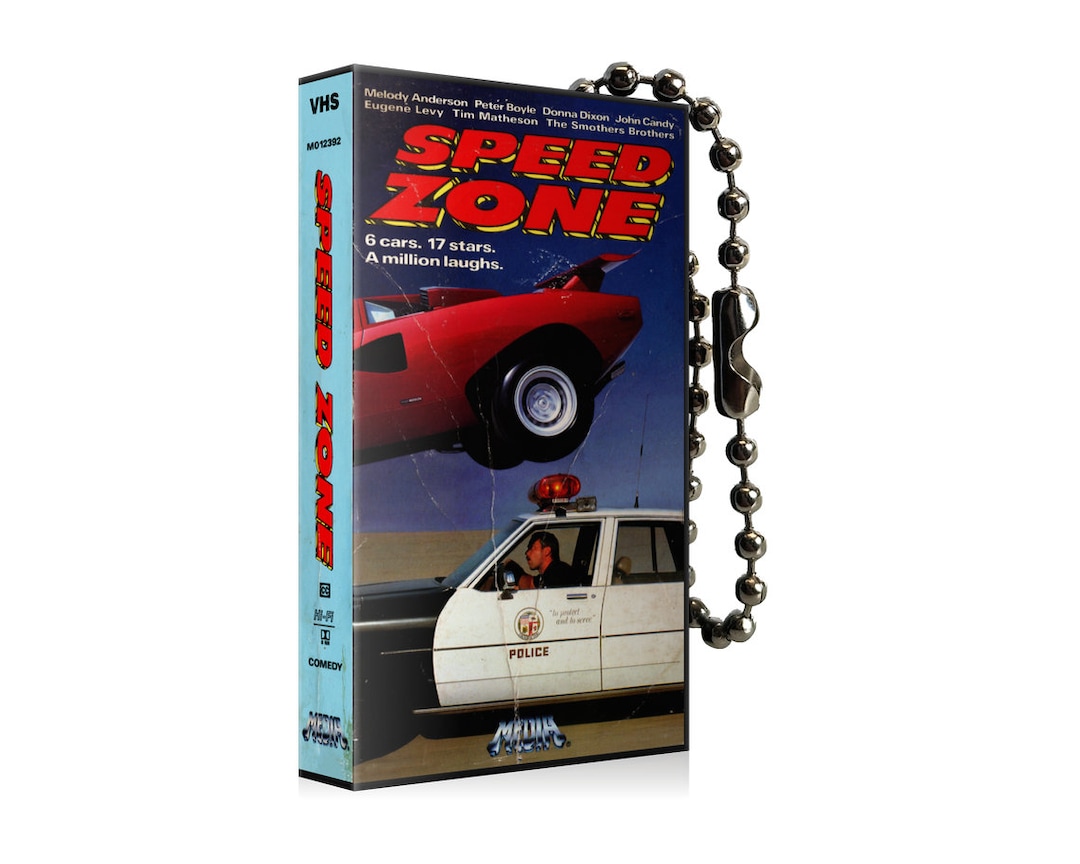 Speed Zone VHS Keychain - Etsy