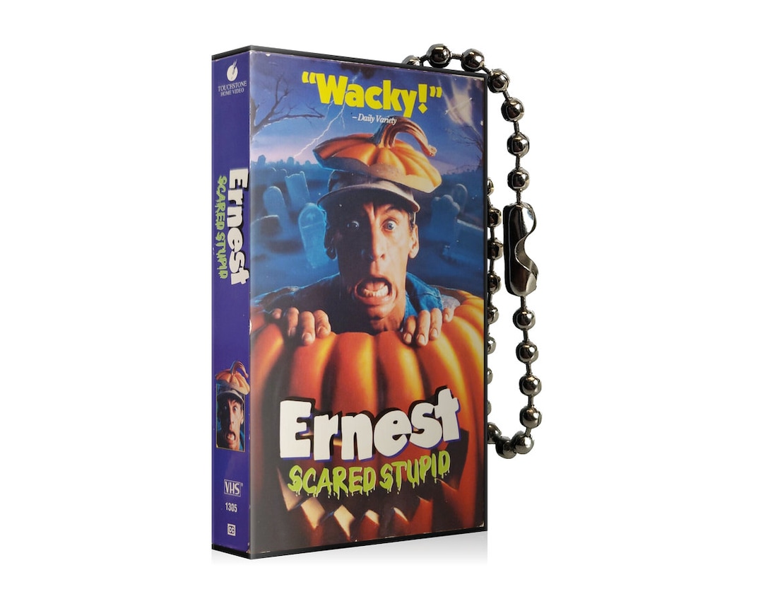 Ernest Scared Stupid Halloween Movie VHS Keychain 90s - Etsy