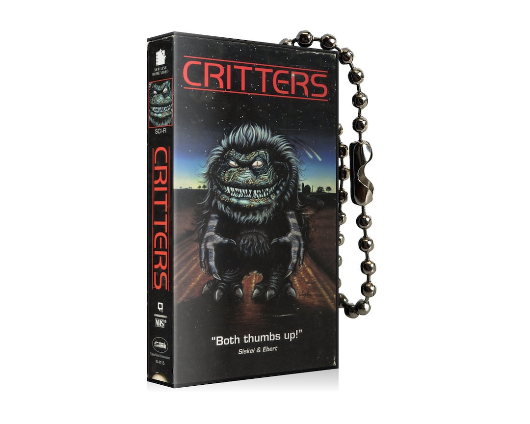 Critters VHS Horror Movie Keychain - Etsy