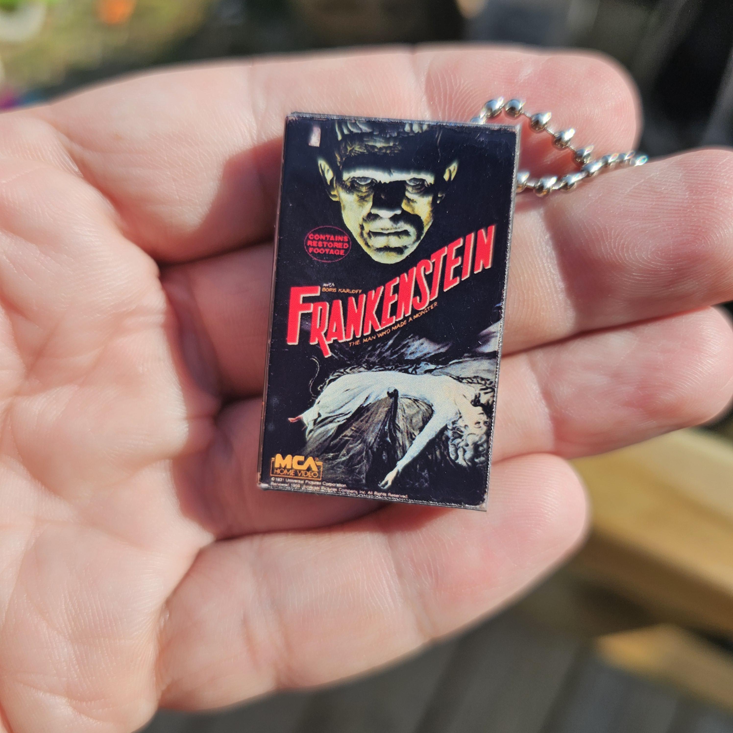 Frankenstein VHS Keychain - Etsy