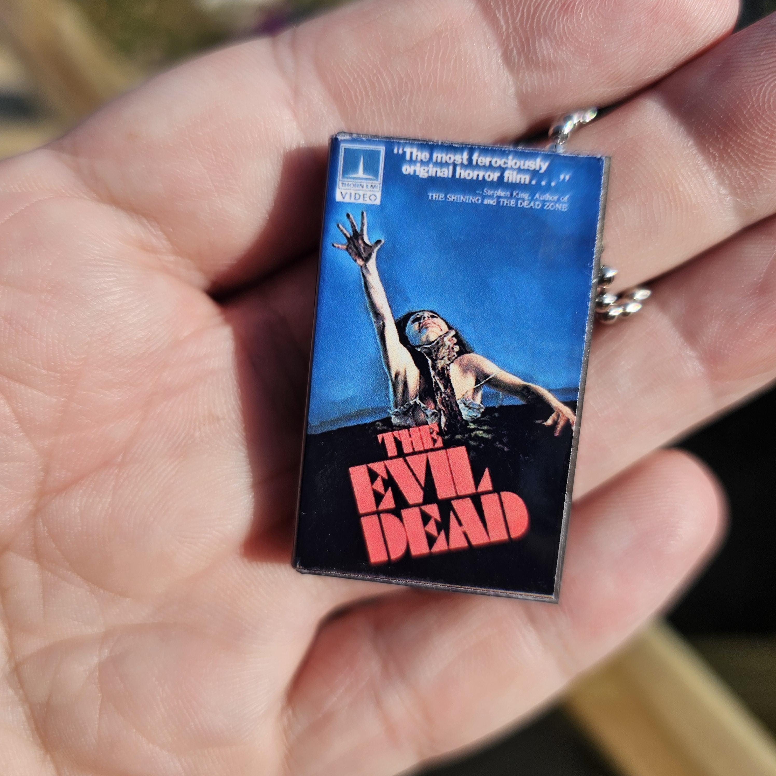 Evil Dead VHS Keychain - Etsy