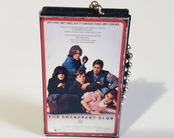 Breakfast Club Classic 80s Vhs Movie Keychain - Etsy