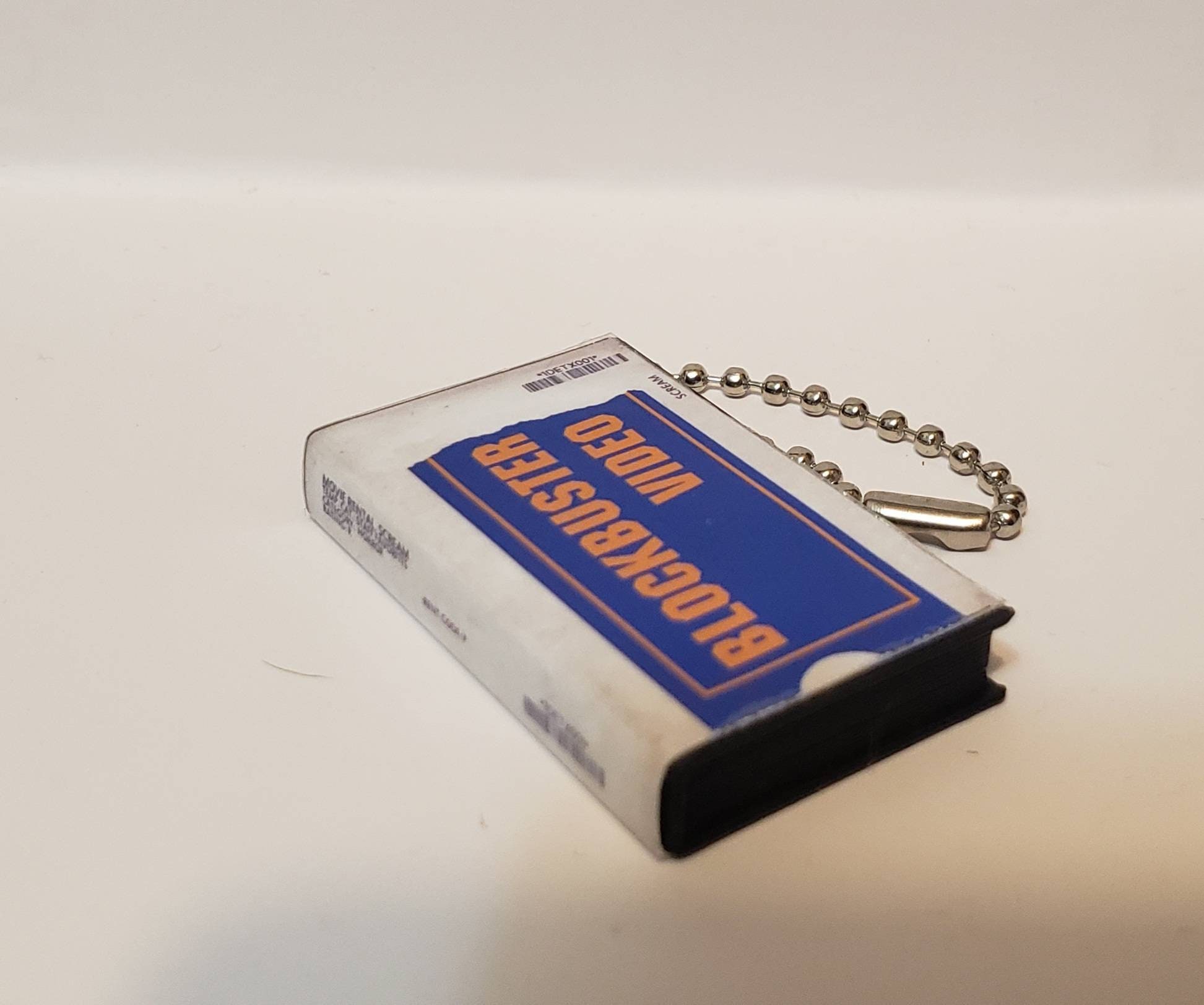 Scream Blockbuster Video Vhs Dvd Horror Movie Keychain | Etsy