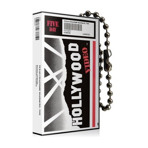 Texas Chainsaw Massacre Hollywood Video Horror Keychain - Etsy