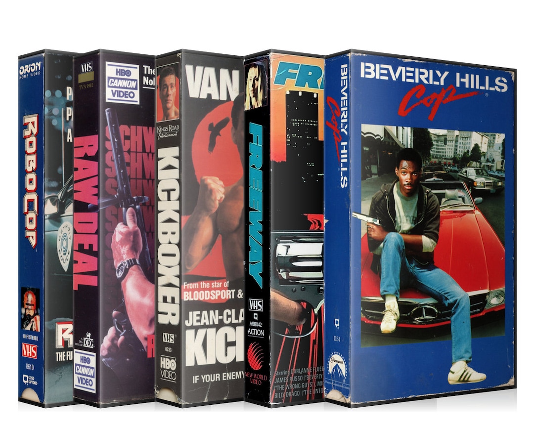 VHS Tape Covers Keychain, Gift for Boys, Gift for Dad, 80s Fans ...