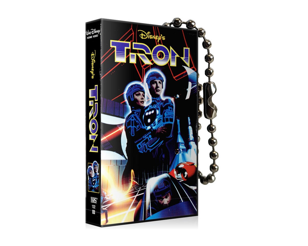 Tron Movie VHS Keychain - Etsy
