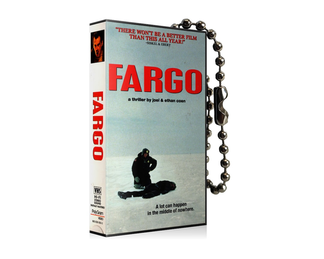 Fargo VHS Keychain Lanyard 90s Cult Classic Movie - Etsy