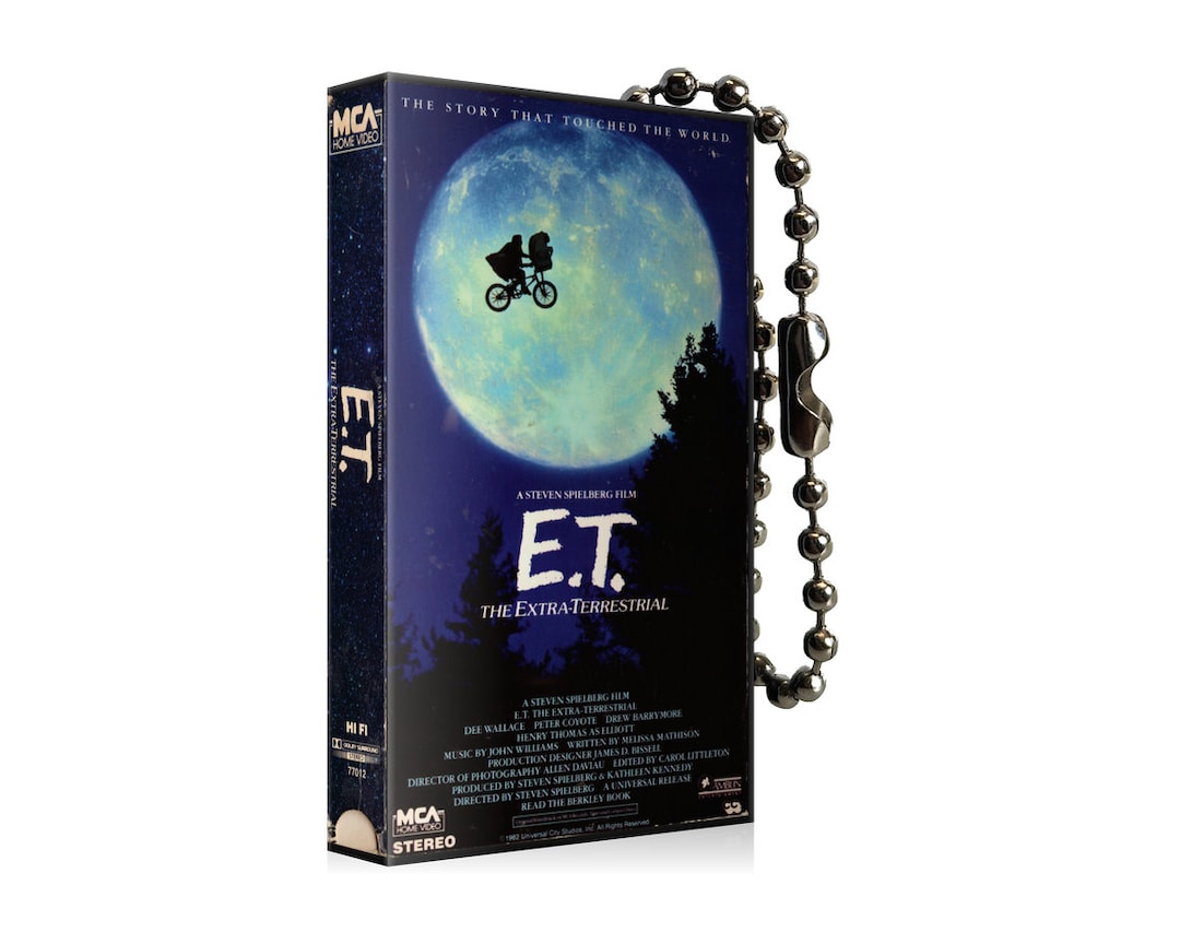 ET VHS Keychain - Etsy