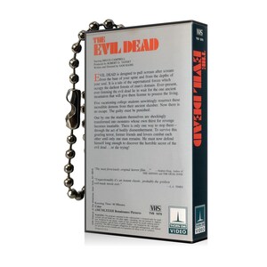 Evil Dead VHS Keychain - Etsy