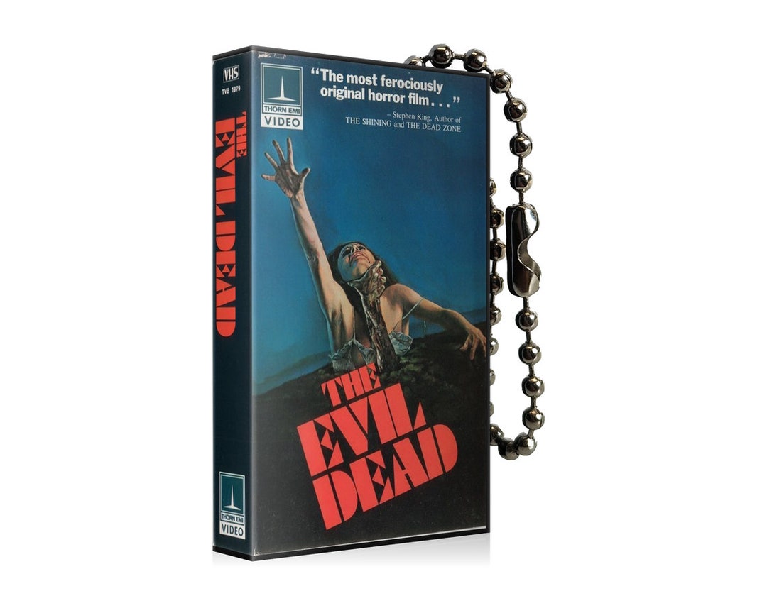 Evil Dead VHS Keychain - Etsy