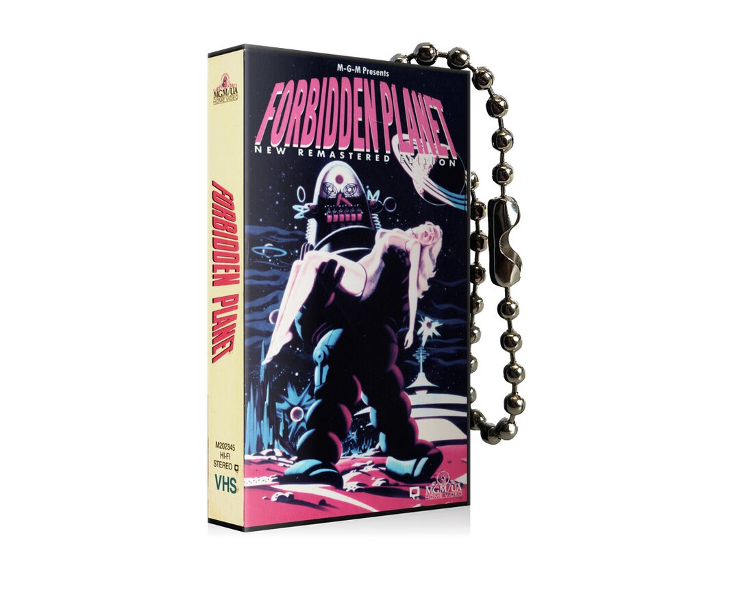 Forbidden Planet Cult Classic Movie Keychain VHS - Etsy