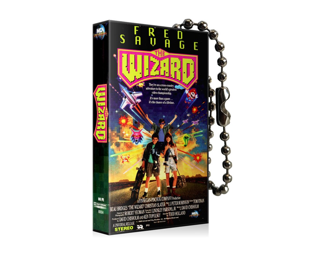 The Wizard VHS Keychain - Etsy