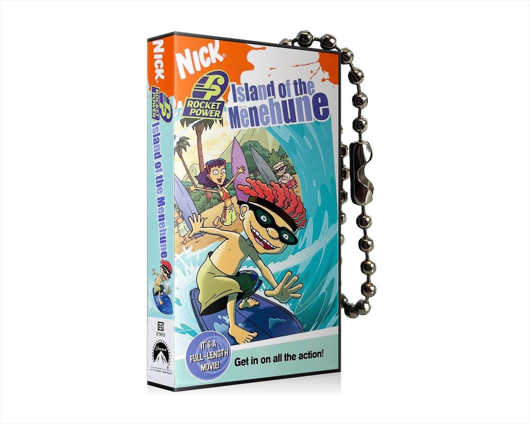 Nickelodeon Rocket Power VHS Keychain - Etsy