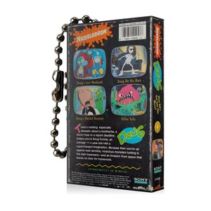 Nickelodeon Doug VHS Keychain - Etsy