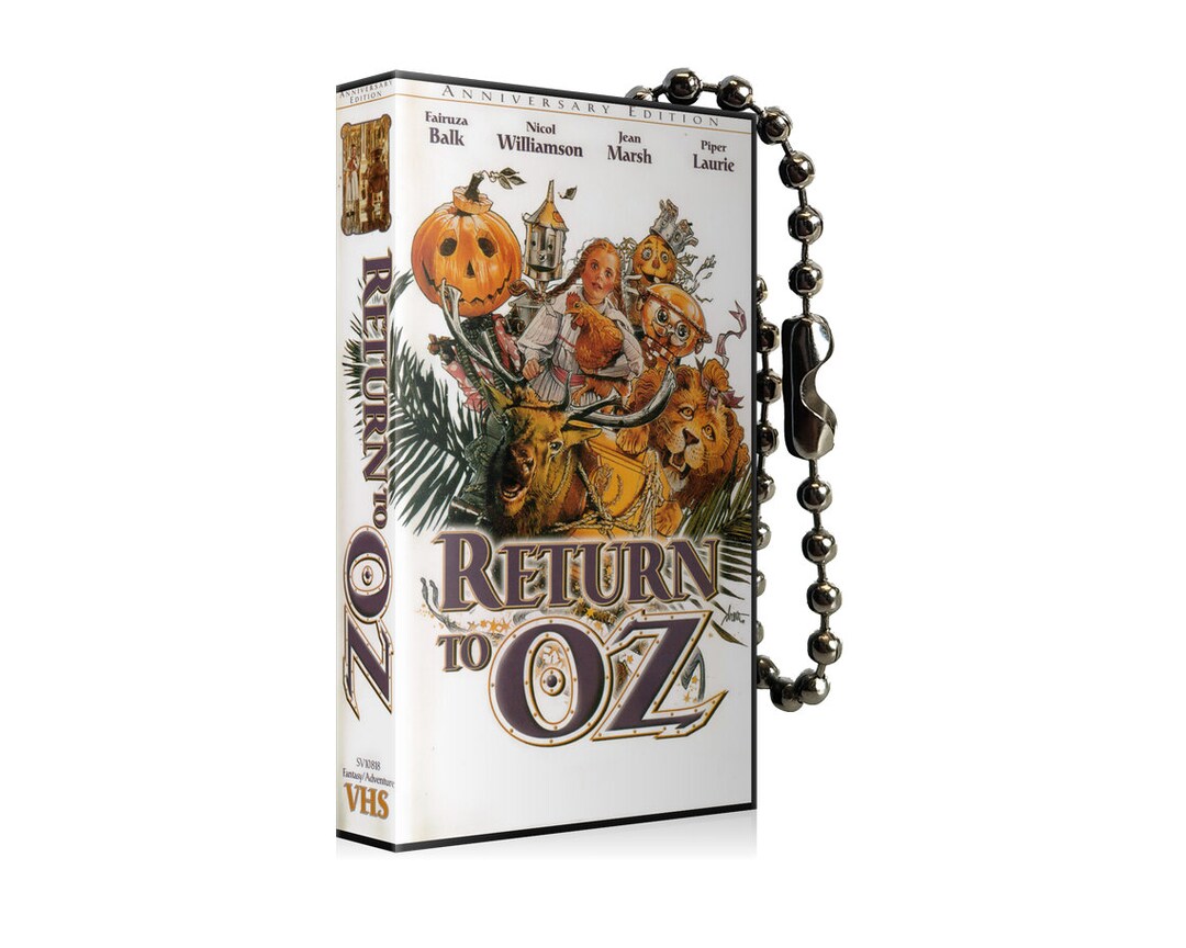 Return to Oz VHS Keychain - Etsy