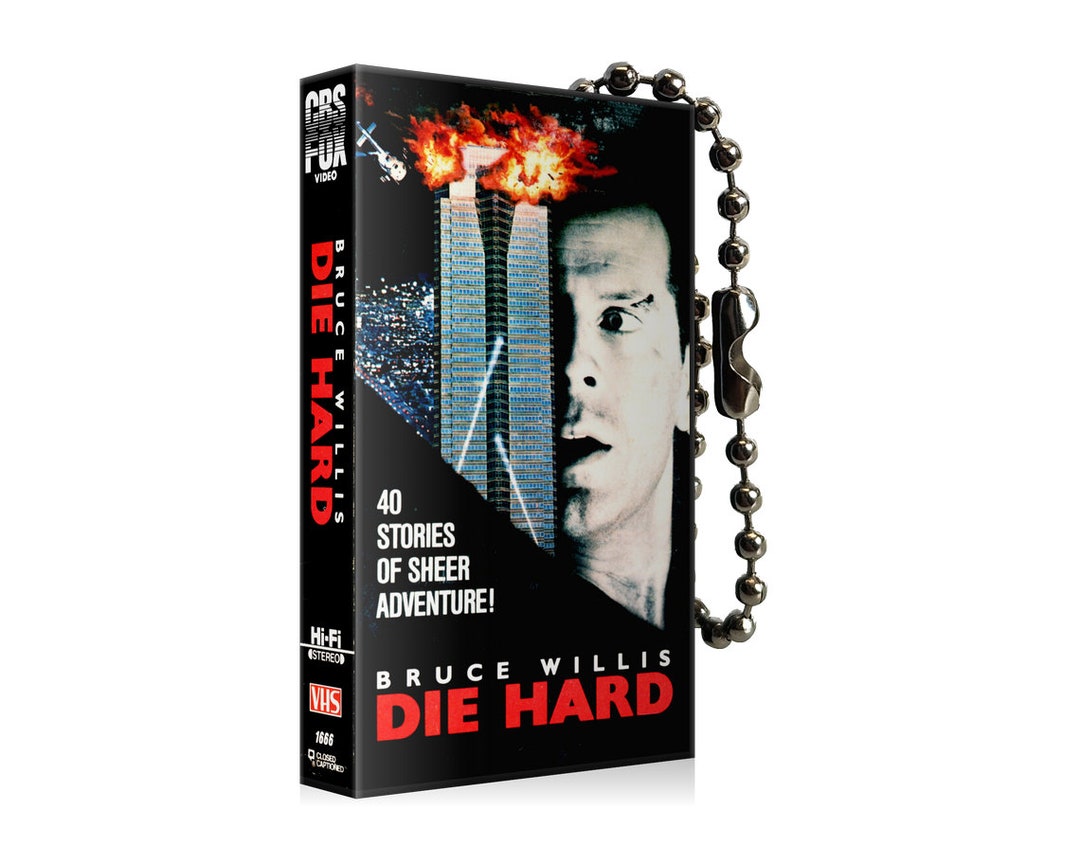 Die Hard VHS Keychain - Etsy