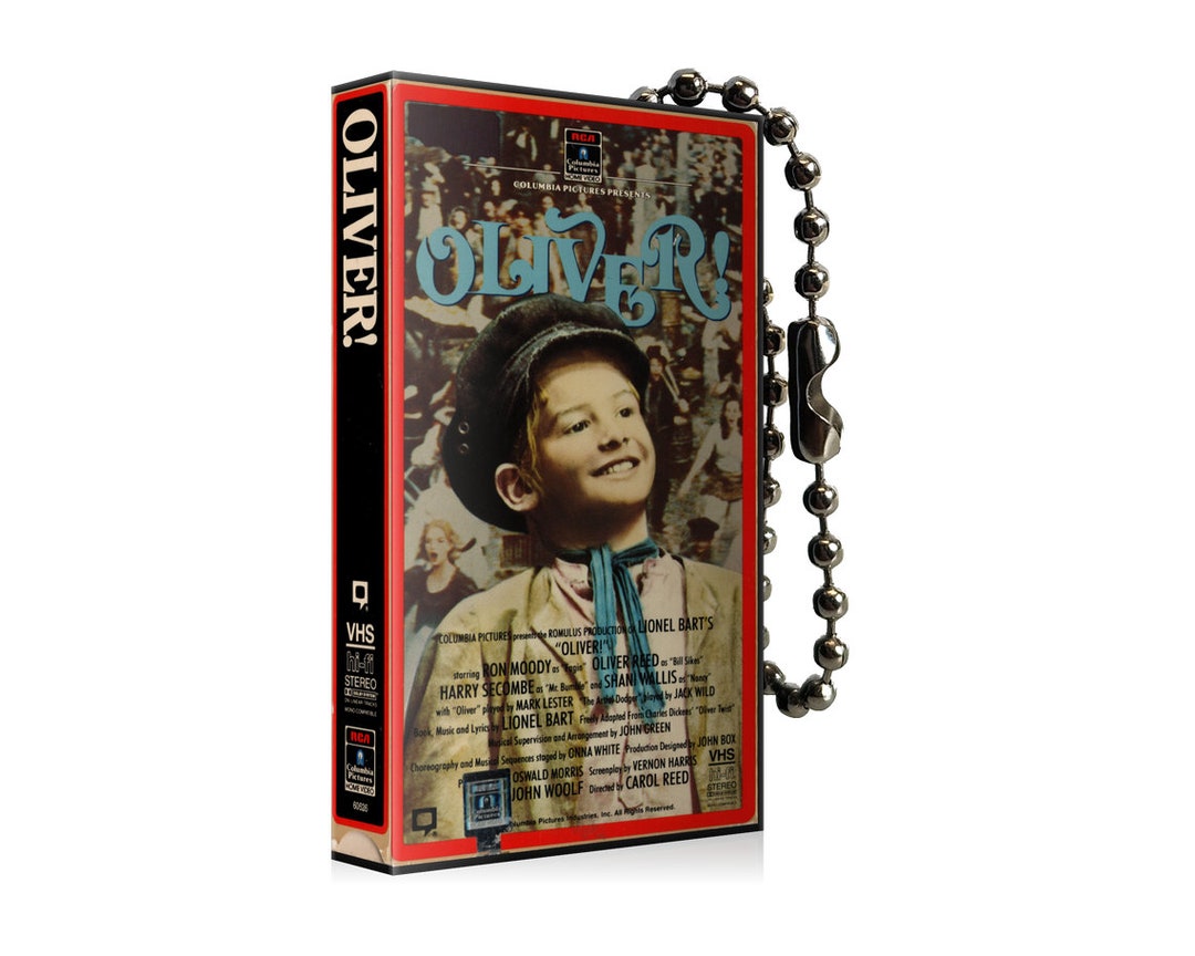 Oliver VHS Keychain - Etsy