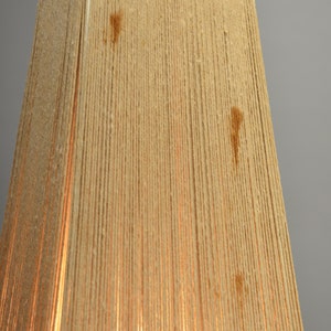 1960s Danish Teak Table Lamp With Sisal Shade - Etsy