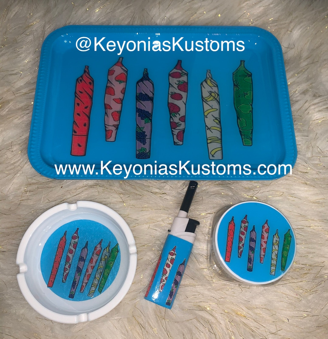Pretty Blunts Rolling Tray Set - Etsy