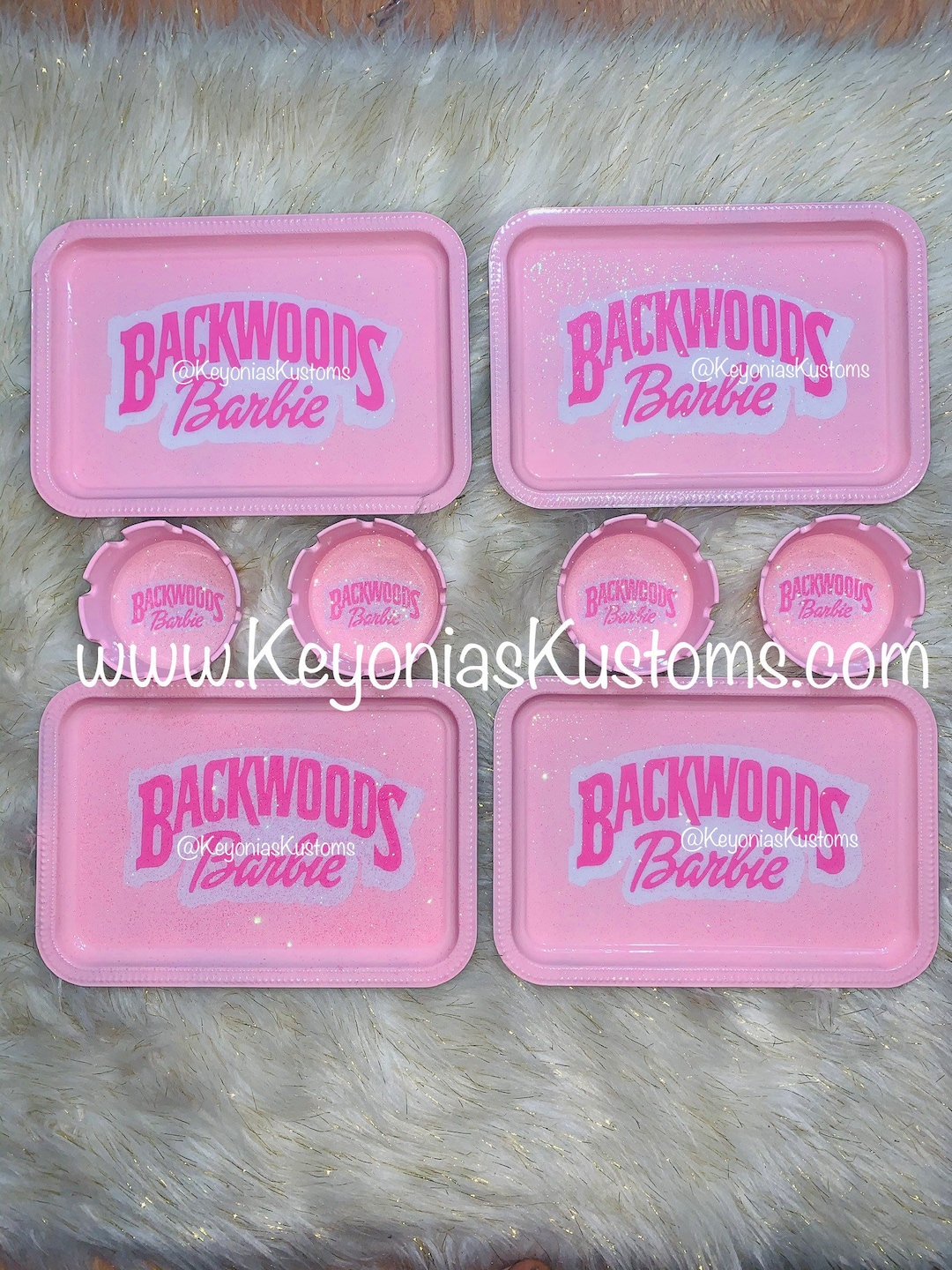 Backwood Barbie Rolling Tray Set - Etsy