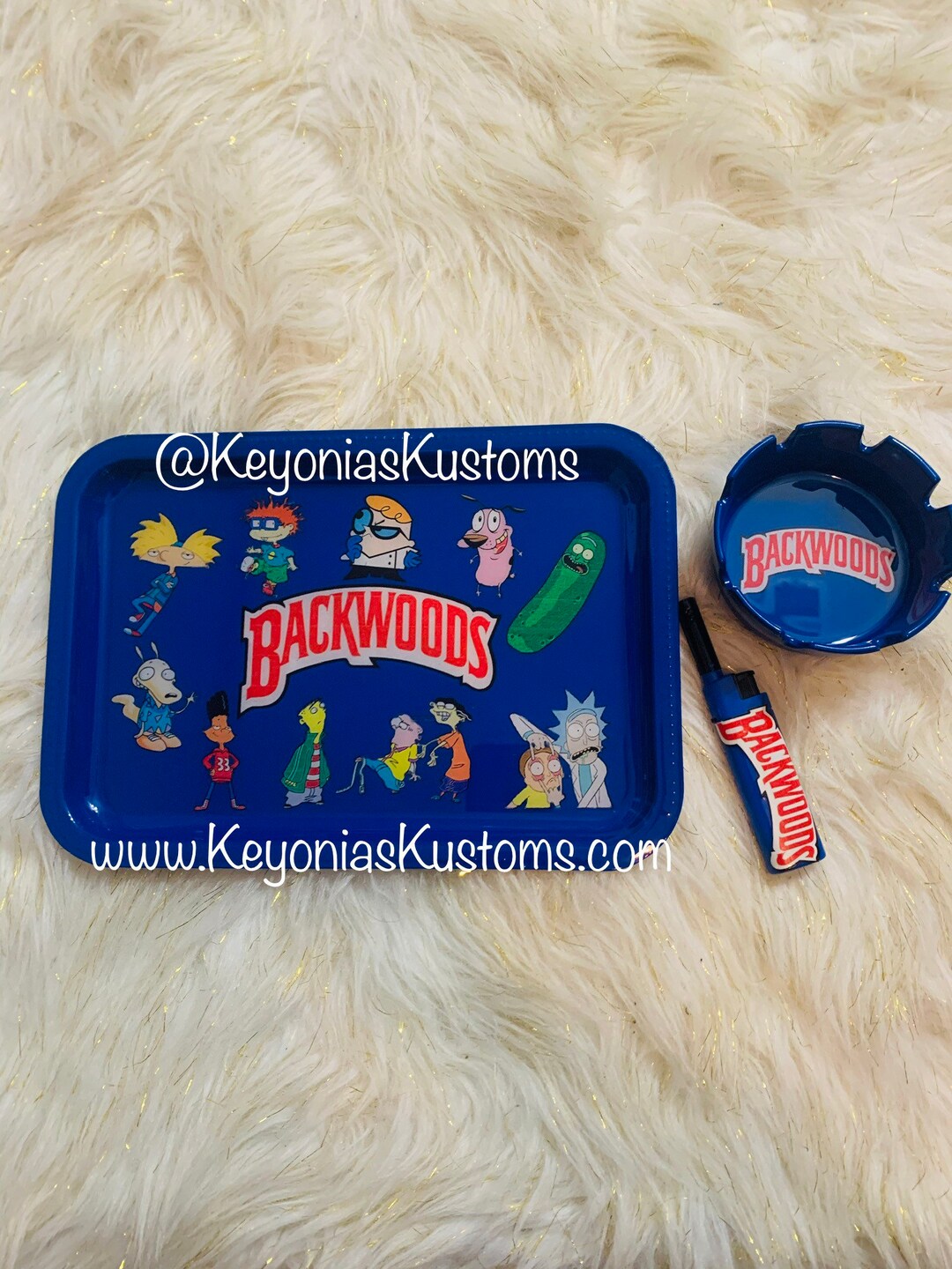 Inspired Backwoods Cartoon Rolling Tray - Etsy