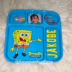 Snack Trays Choose Your Character and Color - Etsy