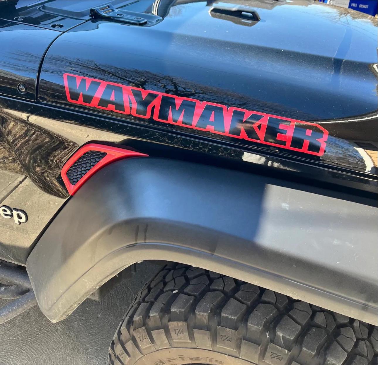 Custom Car/suv Hood Decal - Etsy