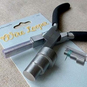 Beadsmith XTL-5039 Wire Looper Multi-step Ring Looping Plier, 13/16 ...