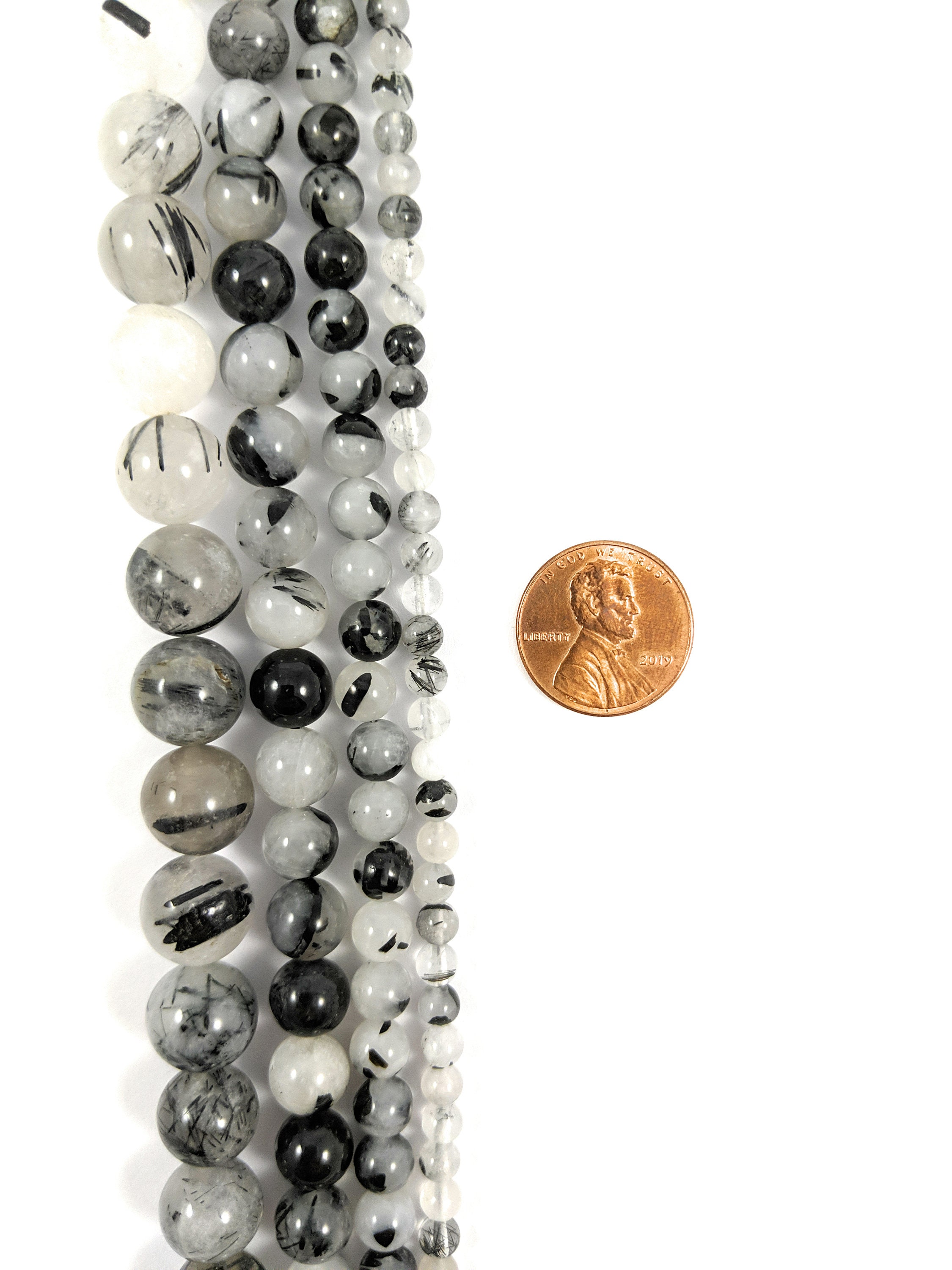 RUTILATED QUARTZ Gemstone Beads in 4MM 6MM 8MM 10MM 12MM | Etsy