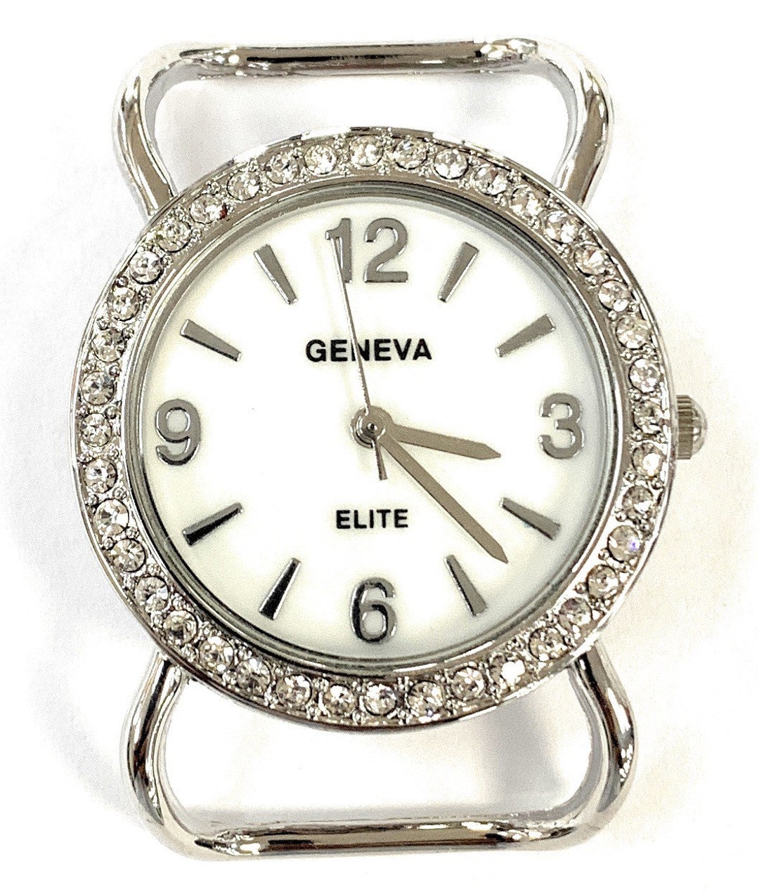 Geneva Elite Ribbon Bar Watch Face for Beading With Crystal - 30 Mm - Etsy