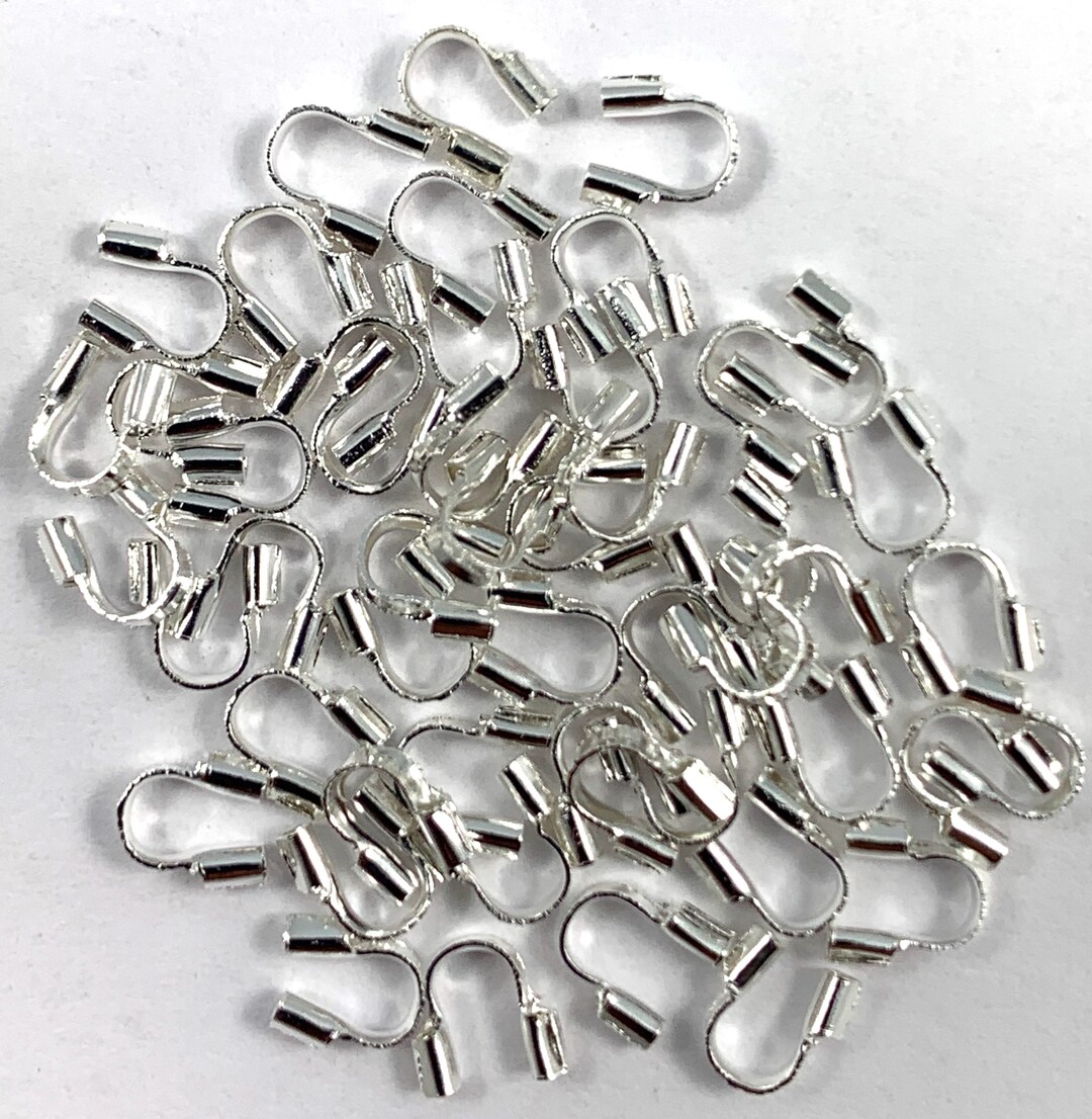 50 Pcs. Wire Guardians - Silver Plated, Nickle Free and Lead Free - Etsy