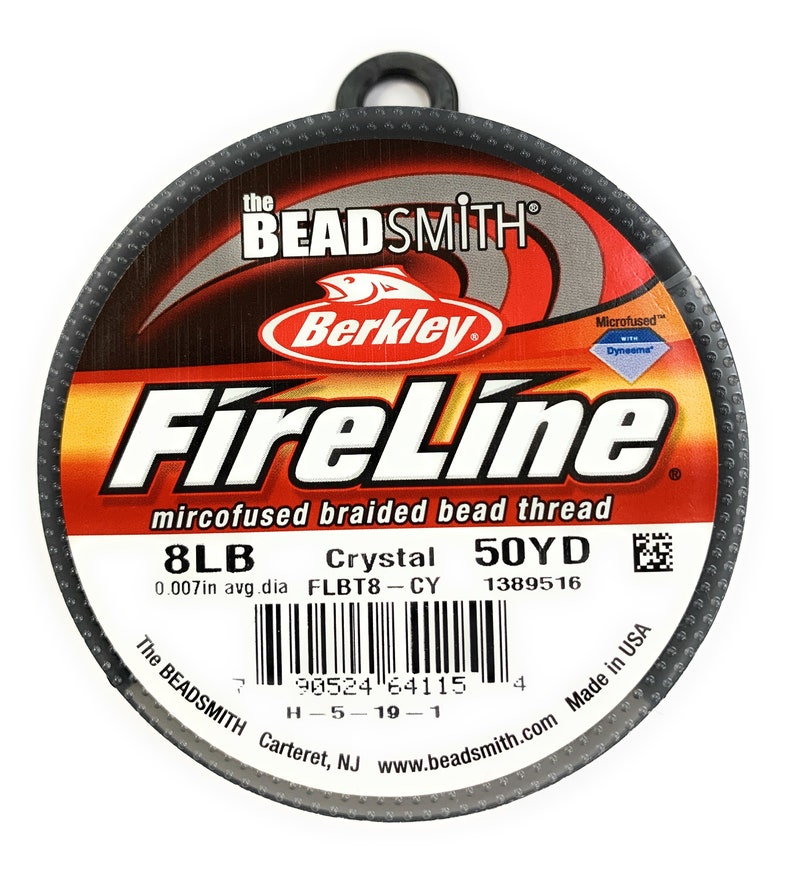 Beadsmith Fireline Braided Beading Thread, 8 Lb, 50 Yards - Etsy