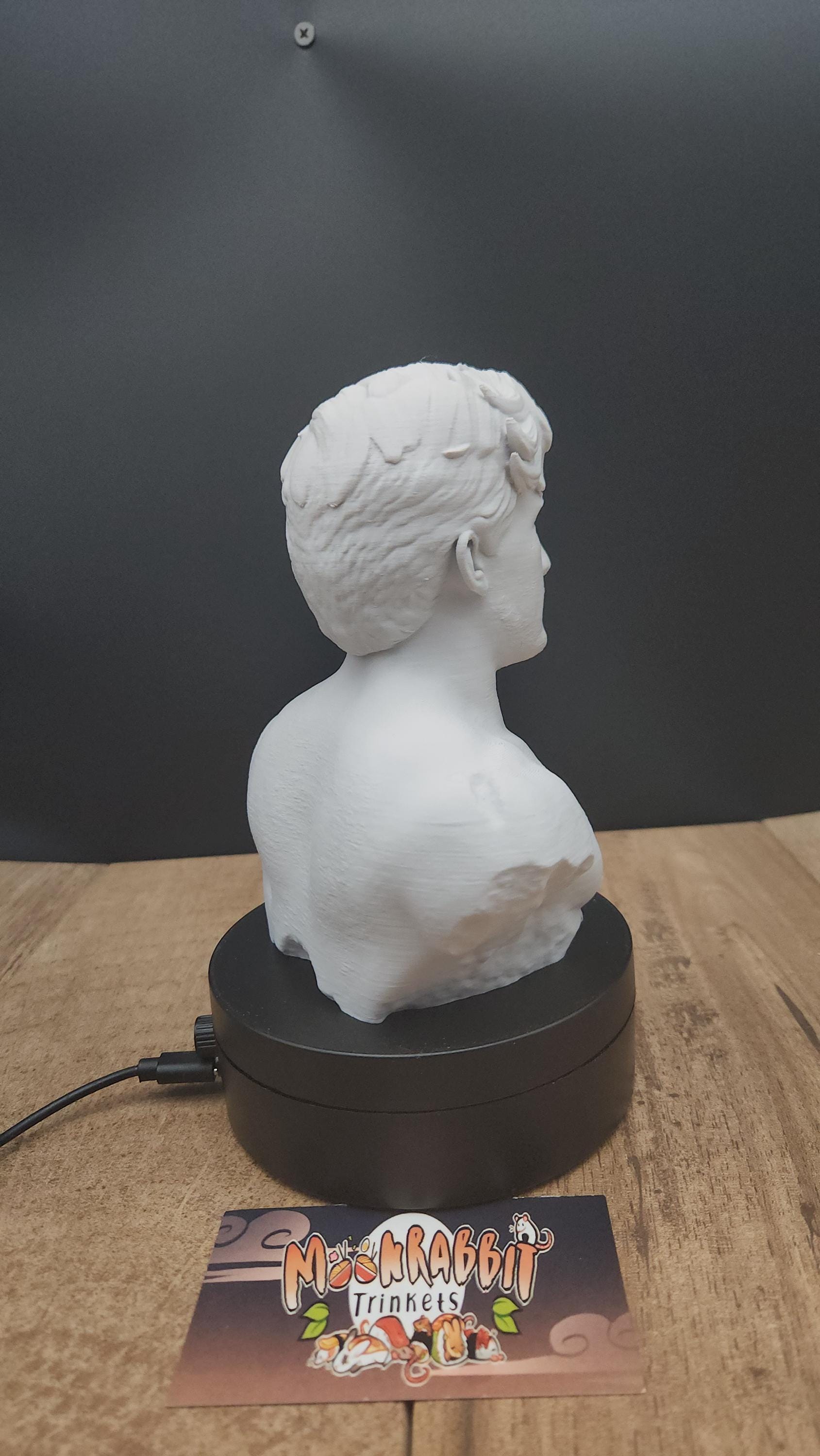 Markiplier Shirtless Bust - Iron Lung Statue - Office Desk Decor ...
