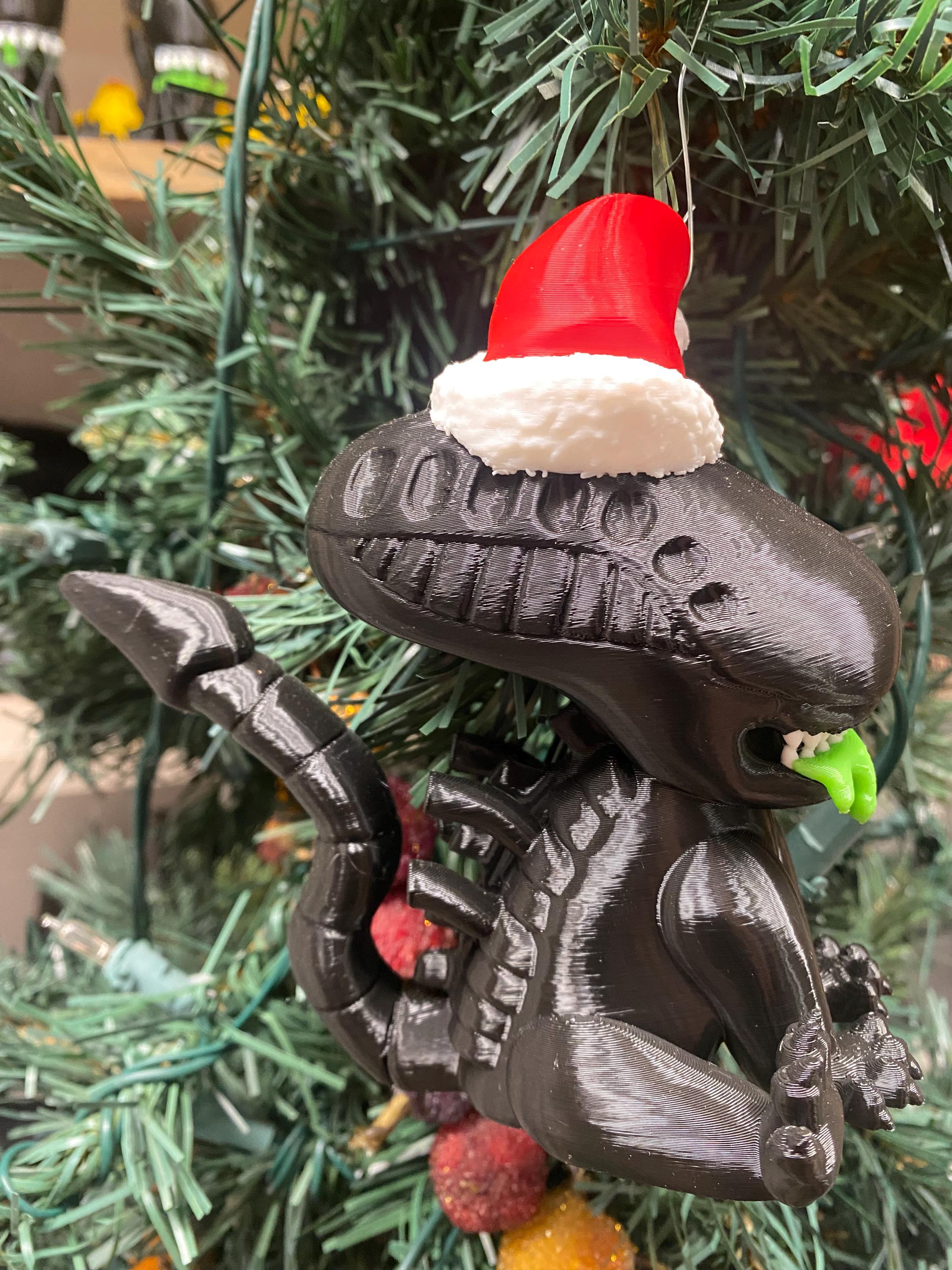 Baby Xenomorph Christmas Ornament - Gift for Him - Alien Xenomoprh Gift ...