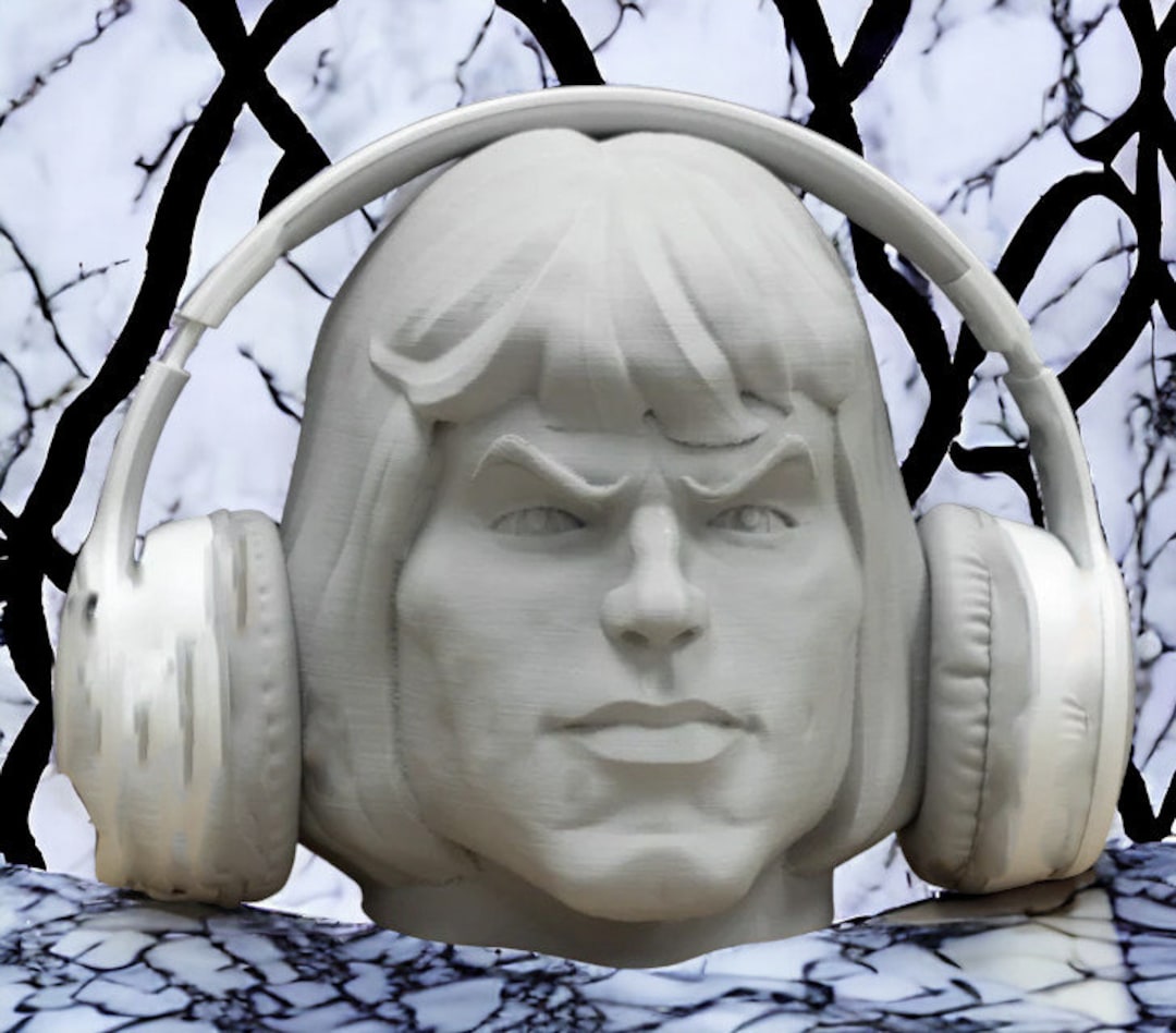 He-man Headphone Stand Masters of the Universe Headset Stand L Gaming ...