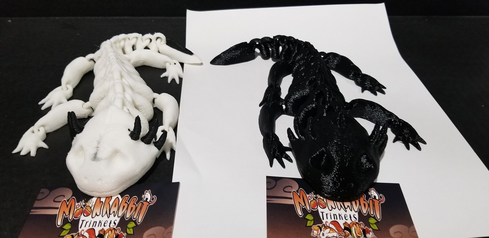 Articulated Skeleton Axolotl 10 Long Fidget Toy - Etsy