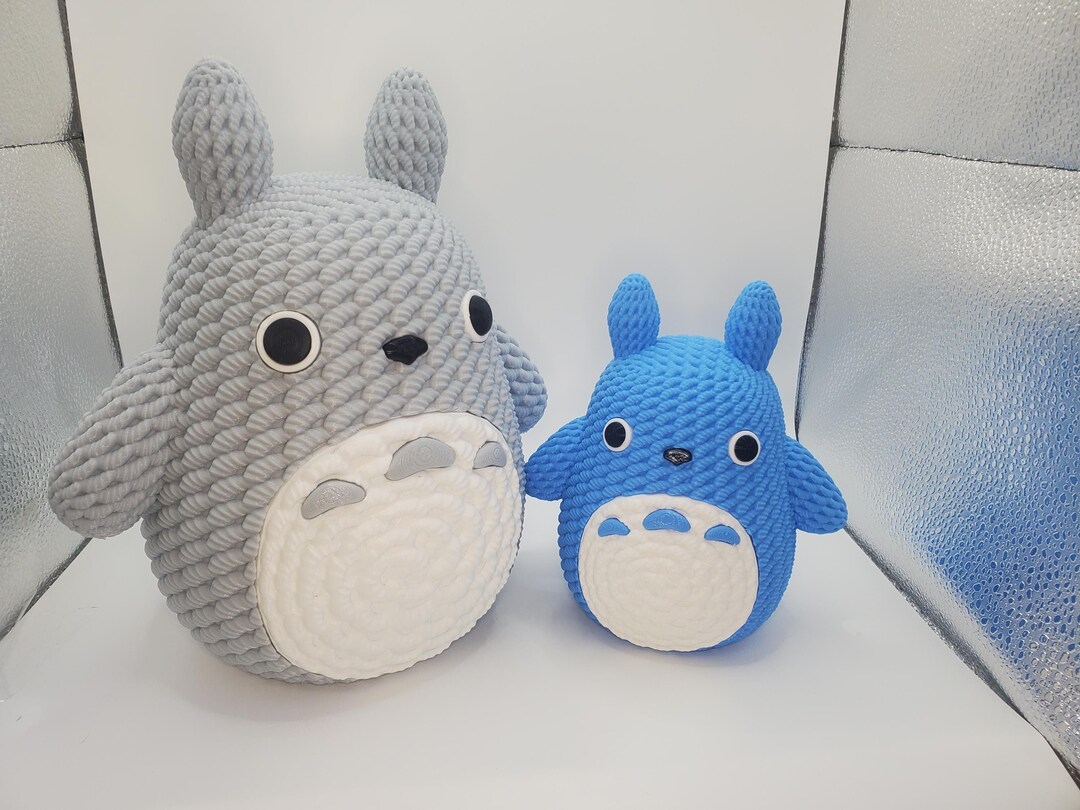 Adult Knit Totoro Baby Totoro Valentine Present Cute Knit Chibi Anime ...