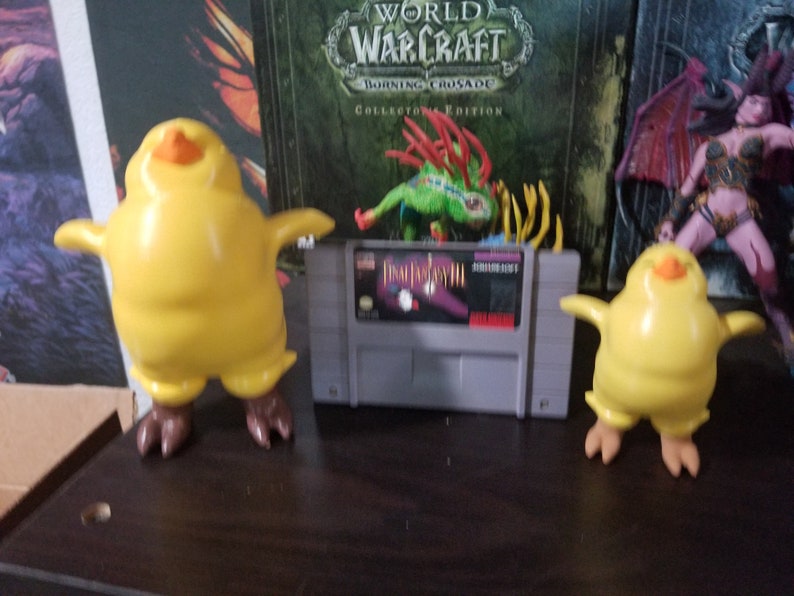 Fat Chocobo Figure Final Fantasy Chocobo FFXIV FFVII FF7 - Etsy
